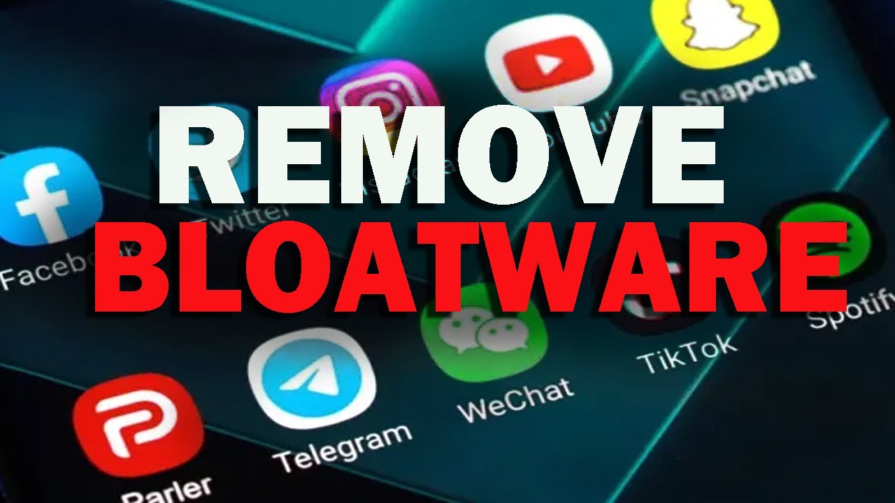 Easily Remove Bloatware Apps With Universal Android Debloater Youtube