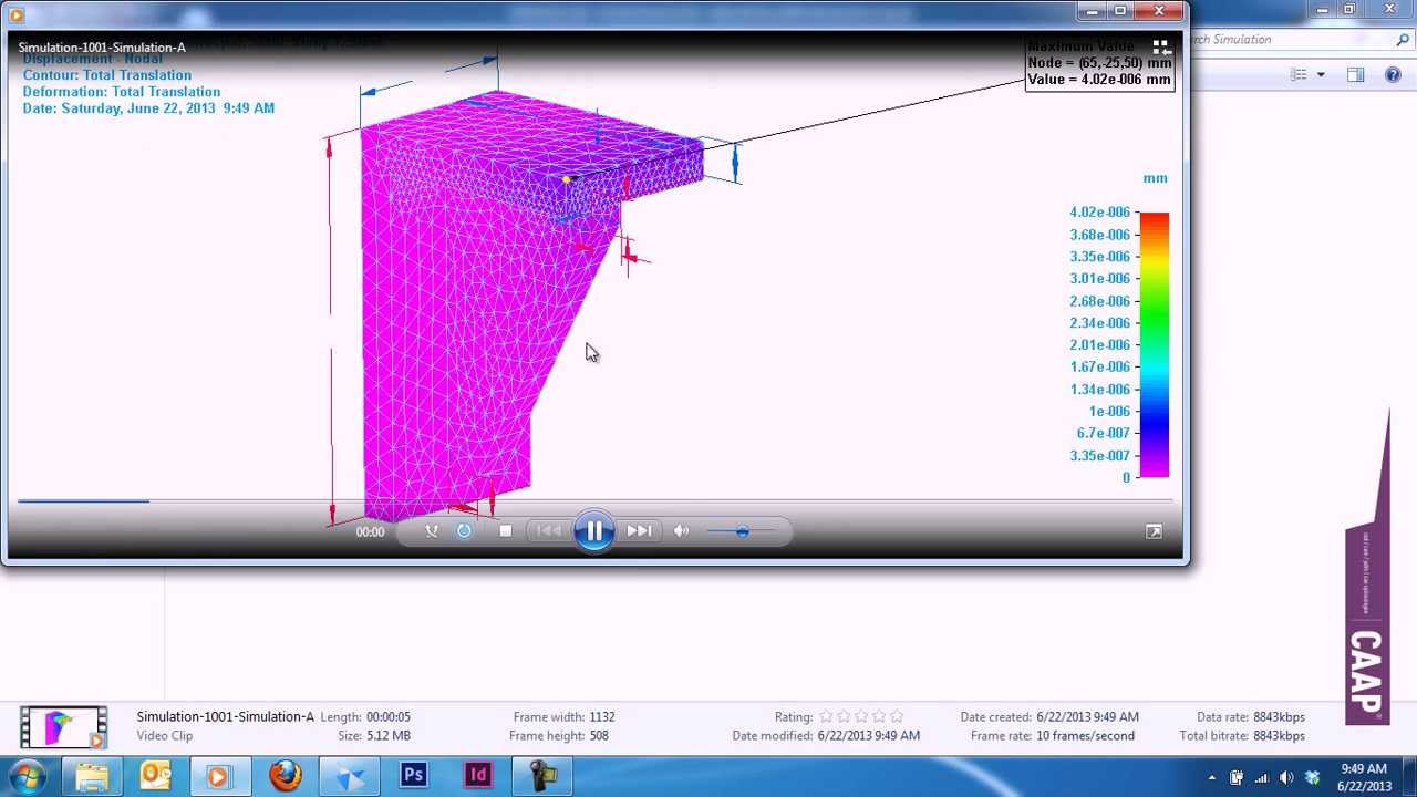Solid Edge Simulation Introduction Youtube