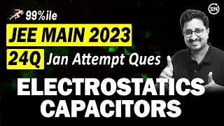 Jee Main 2025 Pyqs Electrostatics Capacitors Jan Attempt Solutions
