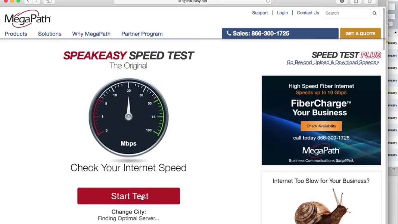 Internet Speed Test Youtube