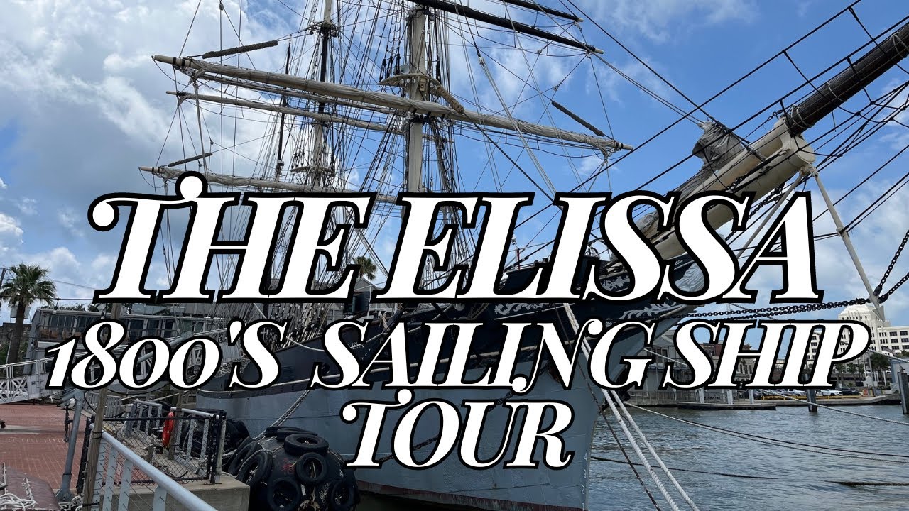 1800 S Sailing Ship The Elissa Tour Below Deck Galveston Texas