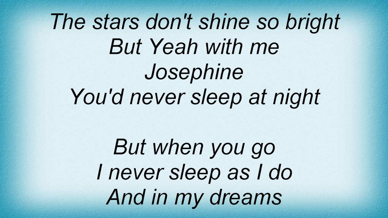 Reamonn Josephine Lyrics Youtube