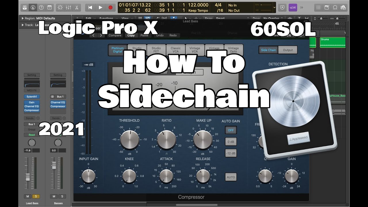 Logic Pro X 60sol How To Sidechain Youtube