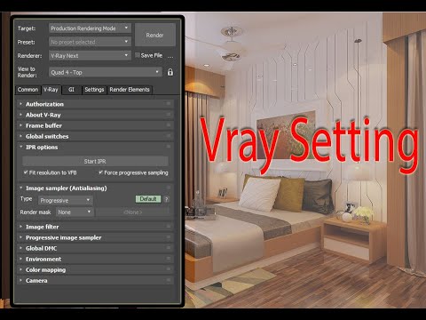 Tutorial 10 Basic Knowledge About Vray Setting For Beginners 3ds