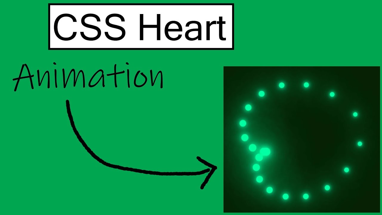 Creative Heart Animation Effects Using Html Css Only Youtube