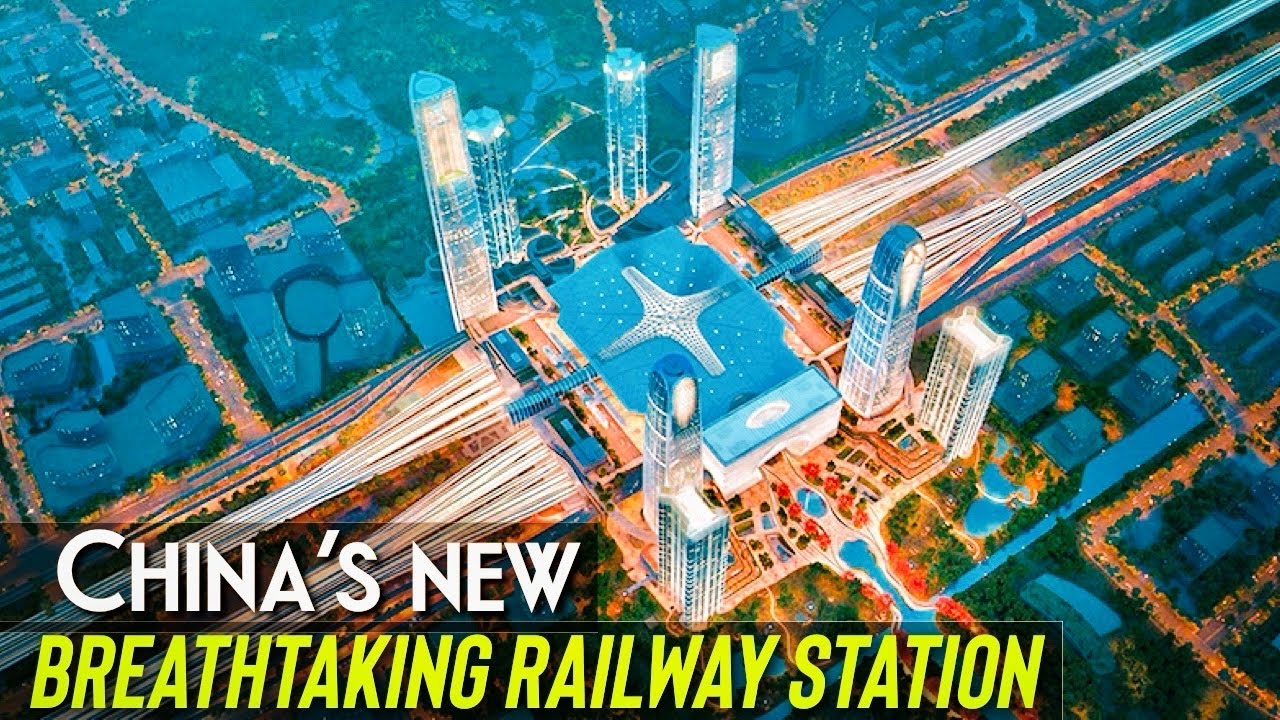 Jaw Dropping China Built One More Unbelievable Railway Station Youtube