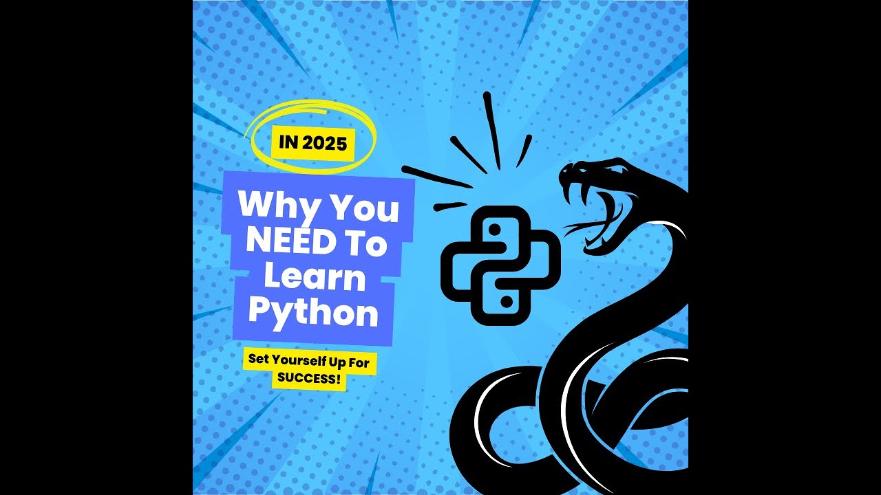In 2025 You Need To Learn Python Youtube