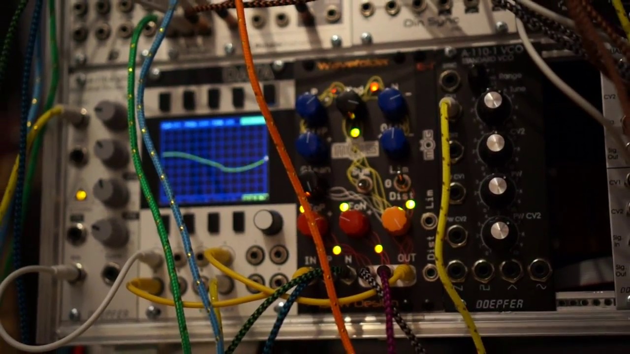 Mög Wf 1 Wavefolder Demo Patch Youtube