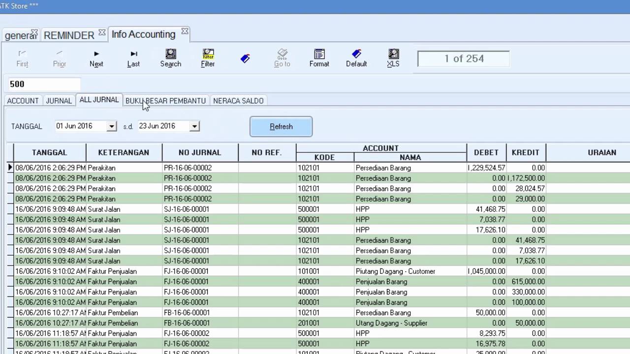 Tutorial Software Akuntansi Seventhsoft Info Accounting Youtube