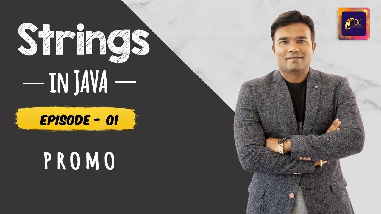 Strings In Java Promo Abc Youtube