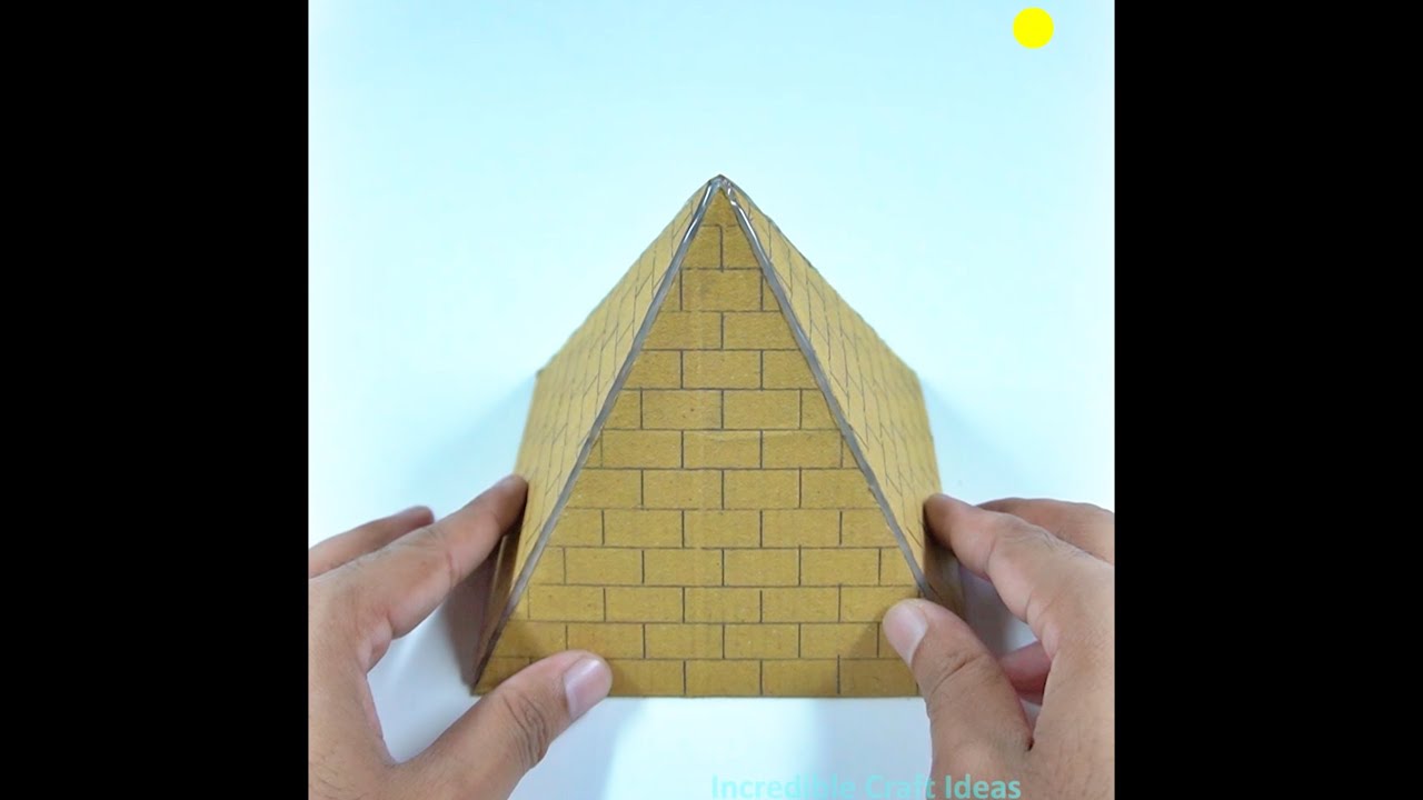 How To Make A Pyramid Out Of Cardboard At Carolyn Redington Blog