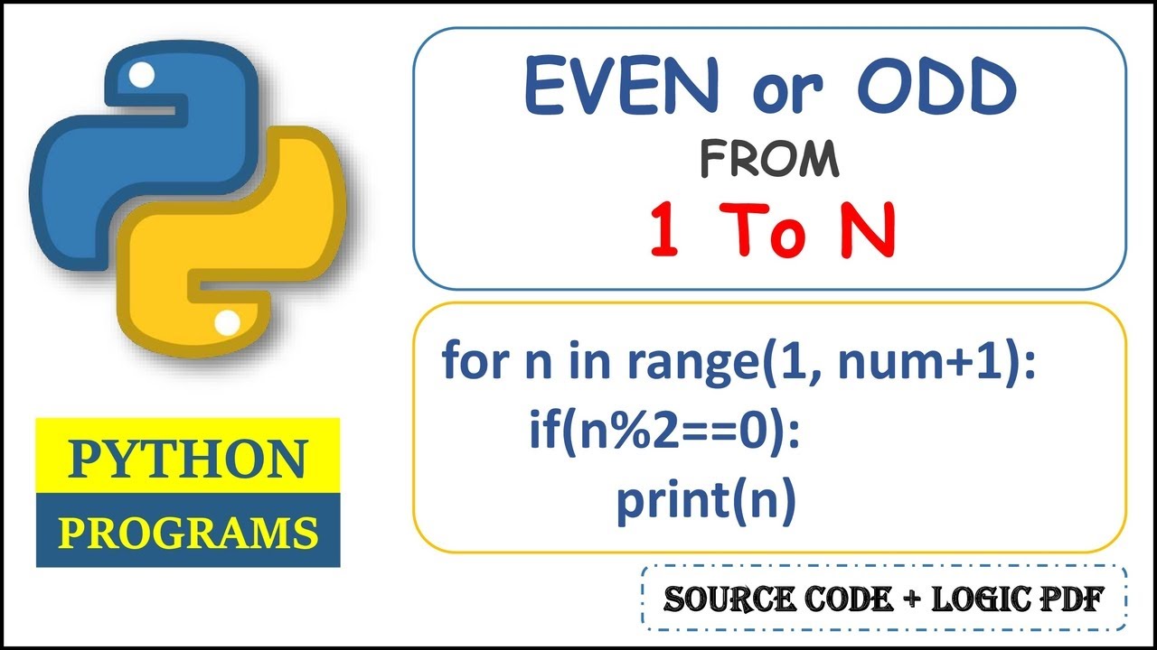 List Of Even Numbers 1 100 Python Infoupdate Org