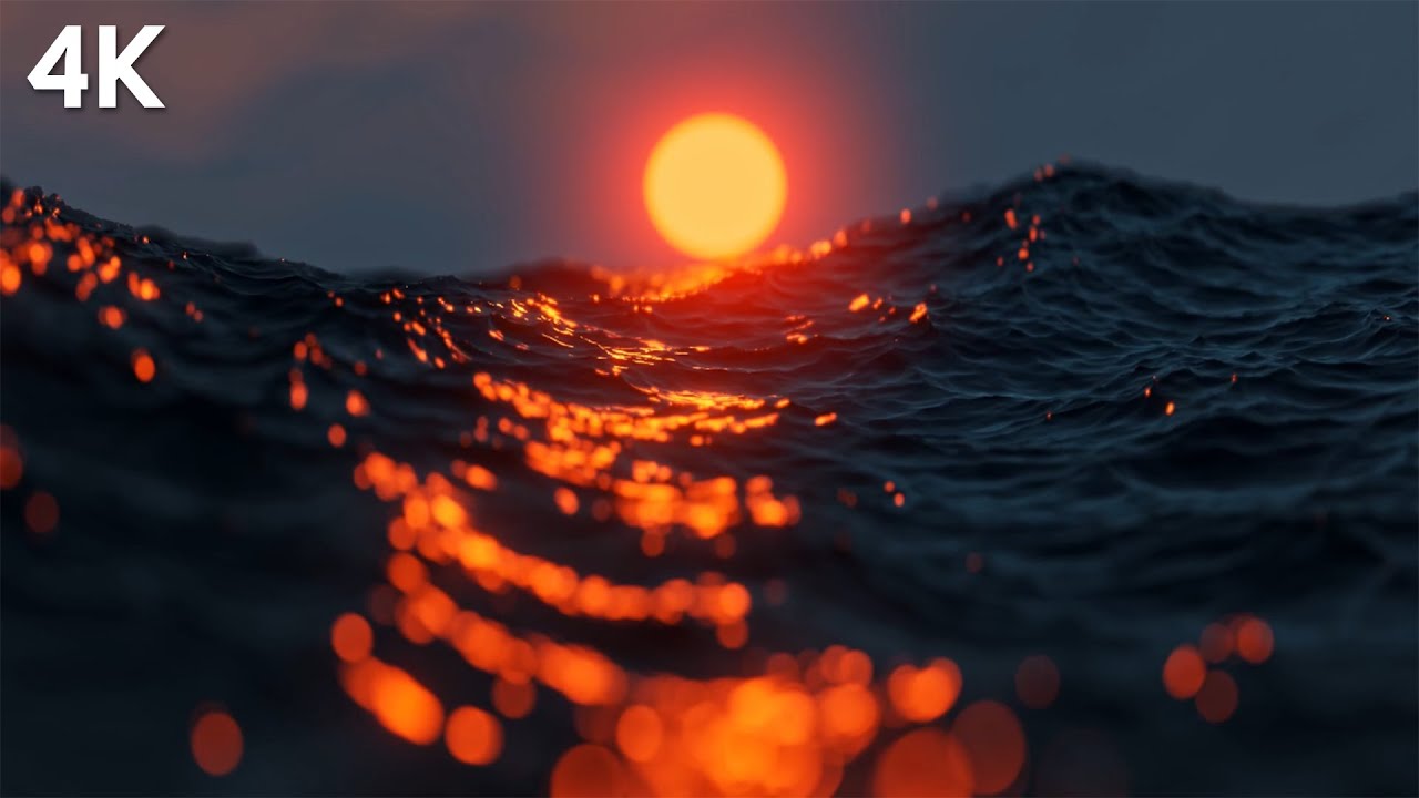 Ocean Background Video Loop 4k Hd Motion