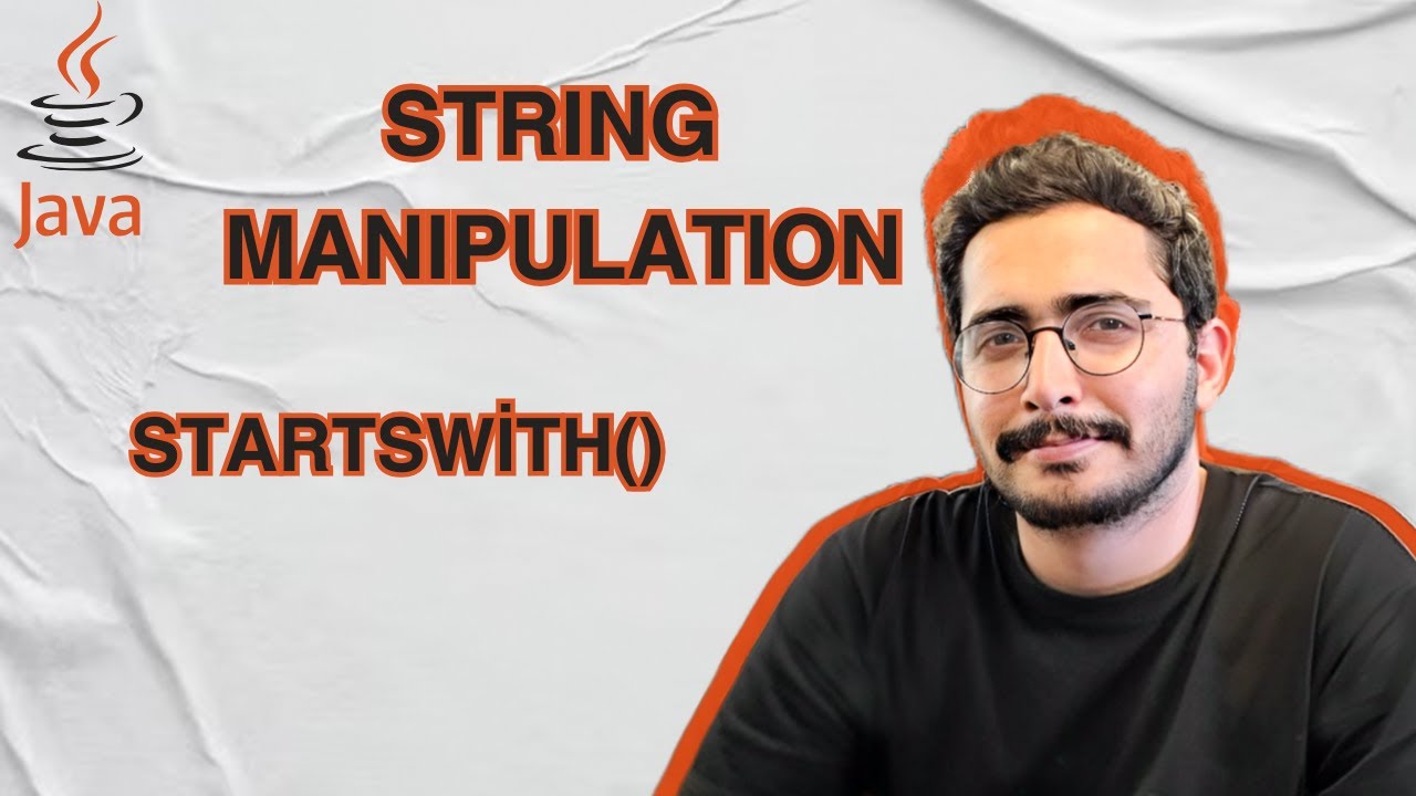 Comp101 Java String Manipulation Startswith Youtube