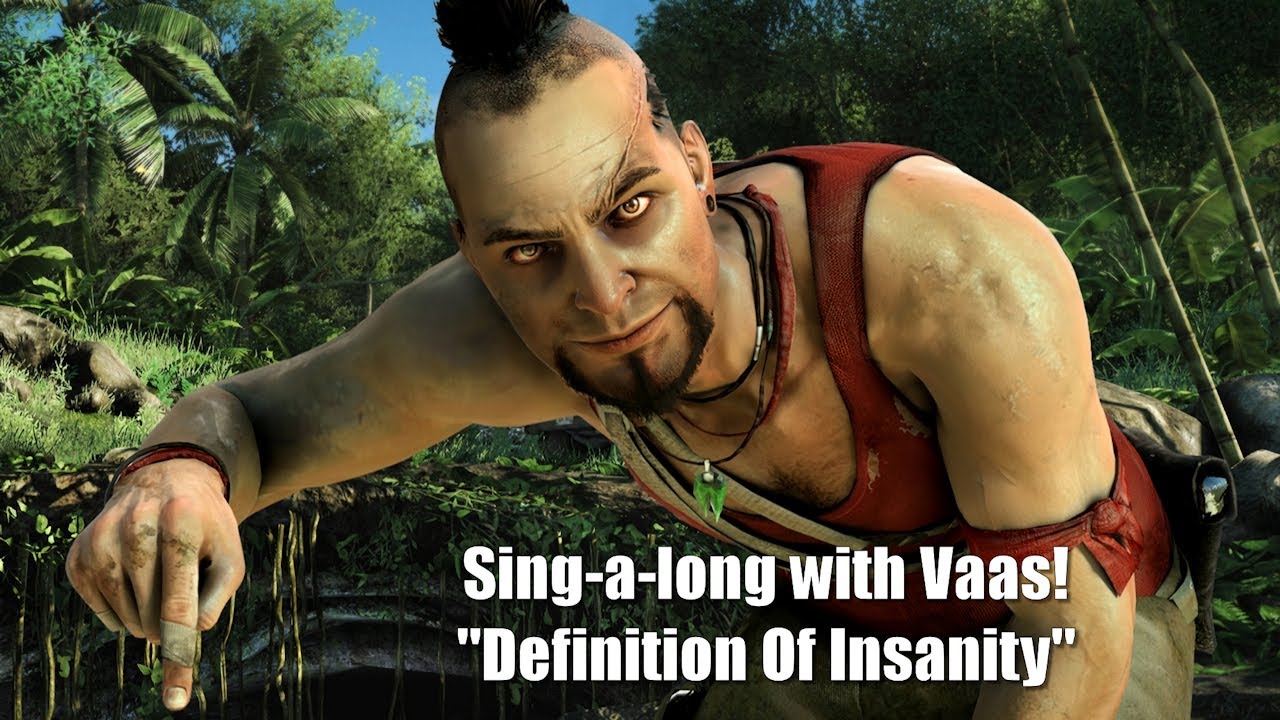 Vaas Montenegro Sings Definition Of Insanity Youtube