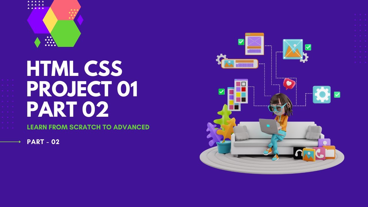 Html Css Projects For Beginners 02 Youtube