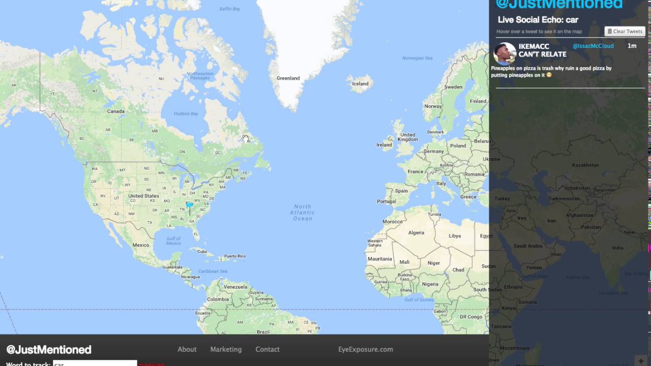 Geo Mapping Youtube