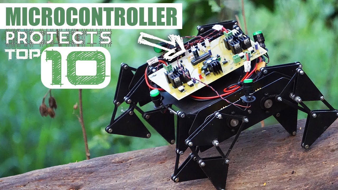 Top 10 Microcontroller Based Projects Using 8051 Atmega Pic