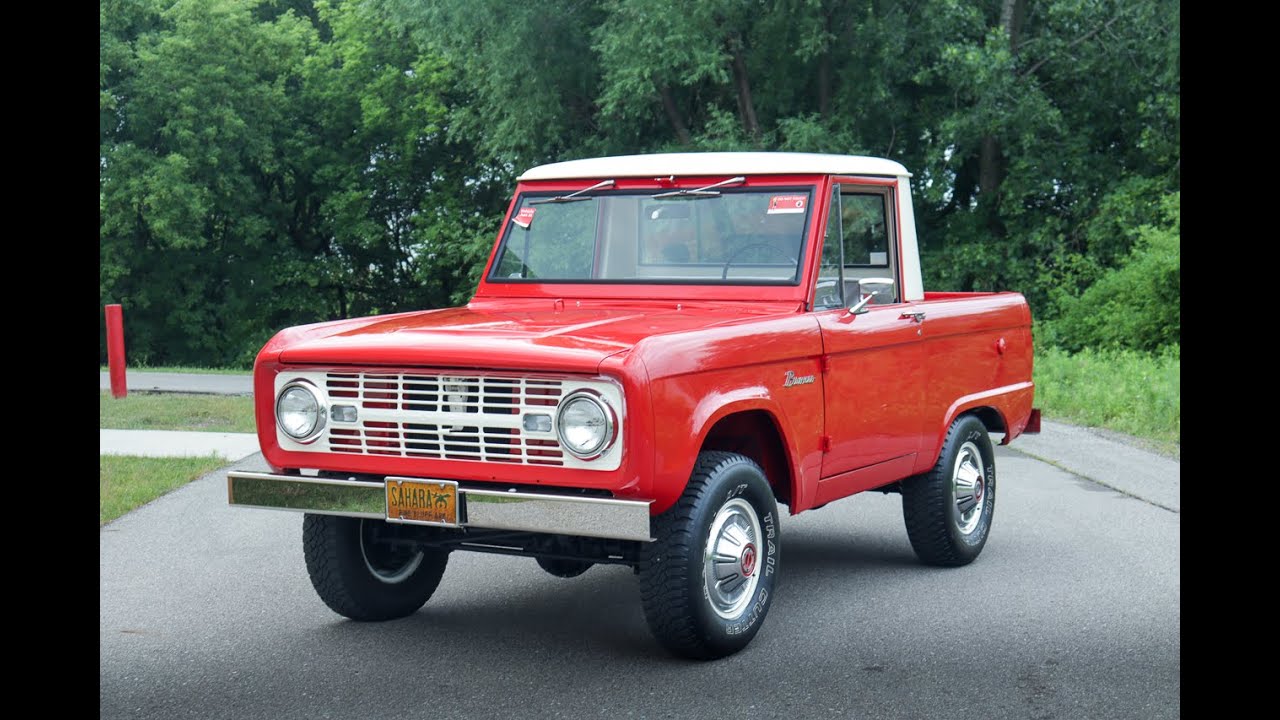 1966 Ford Bronco Test Drive Youtube