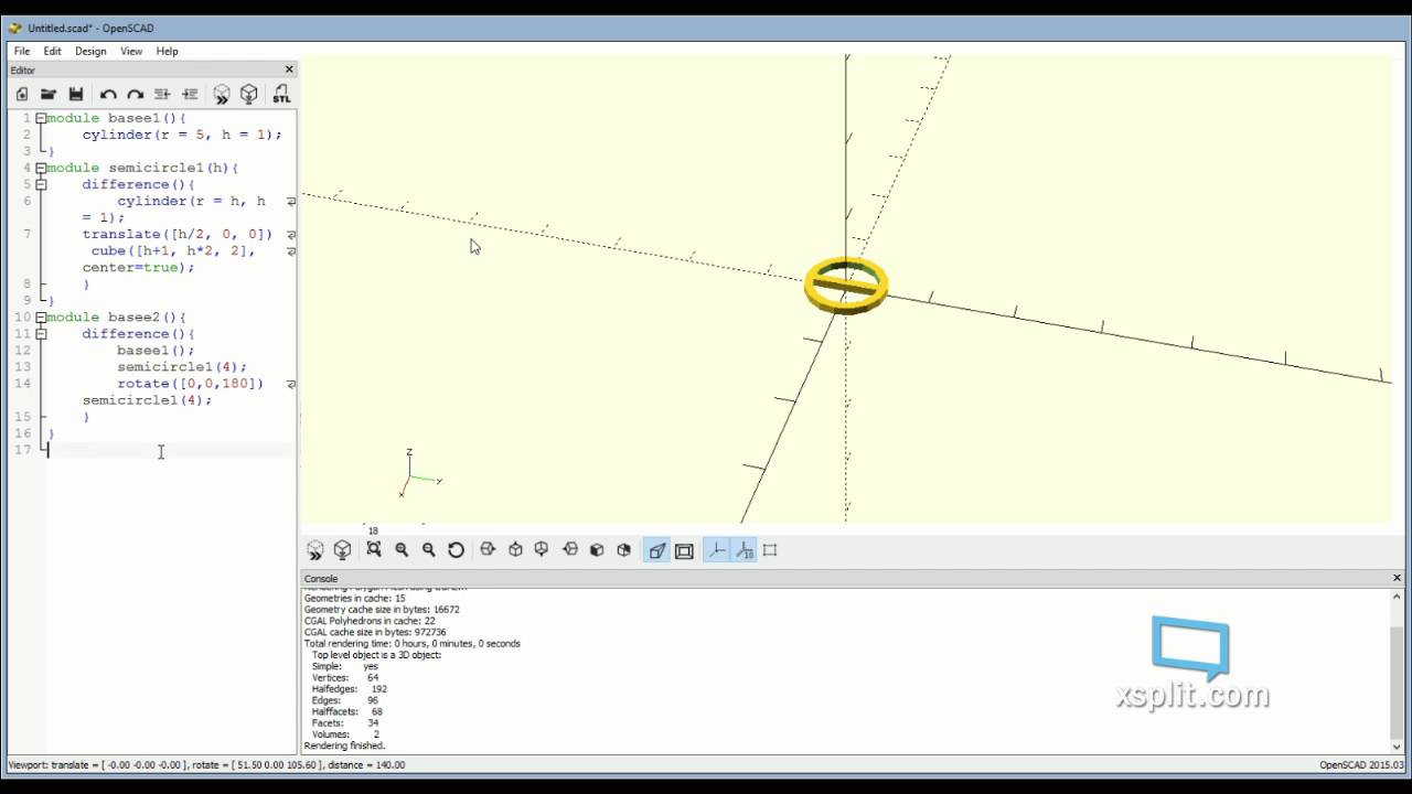 Openscad Demo Youtube