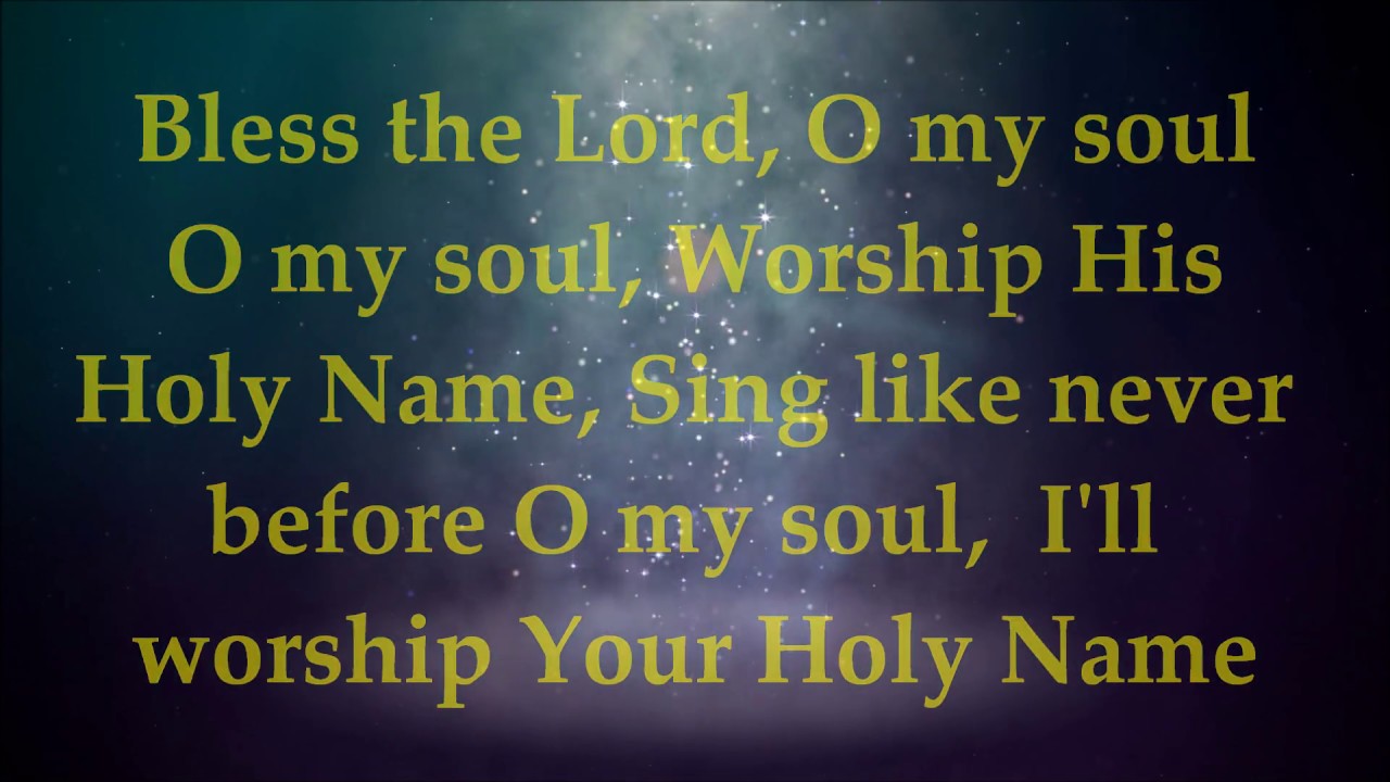 Kim Walker Smith Bless The Lord 10 000 Reasons Lyrics Chords