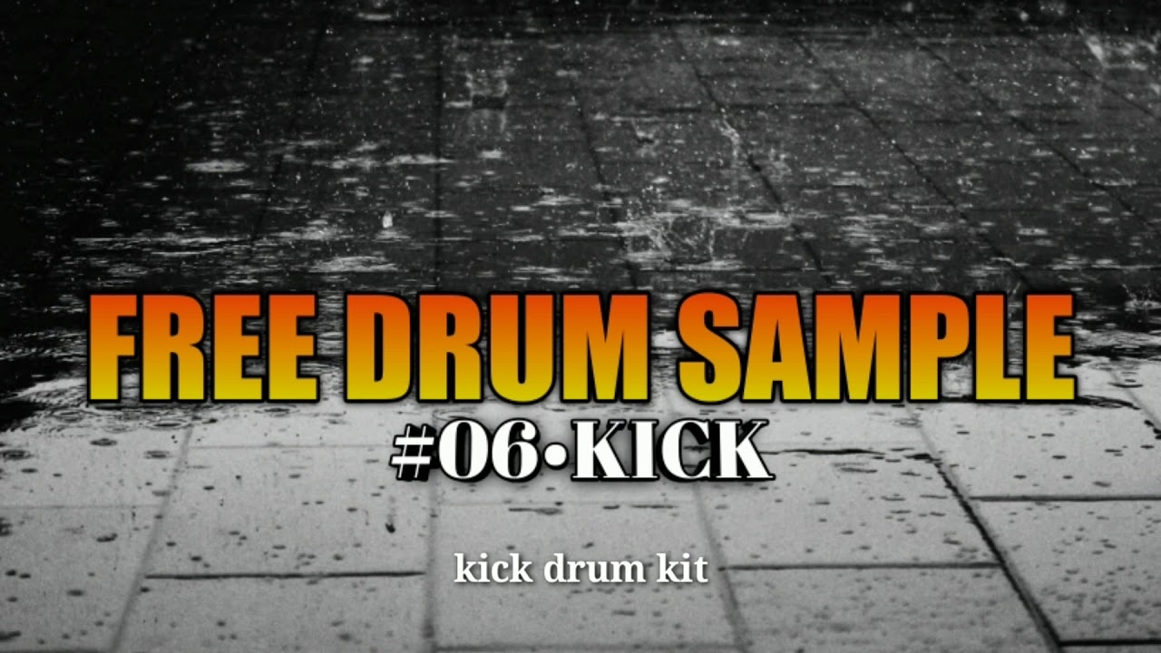 Free Drum Sample 06 Kick Youtube
