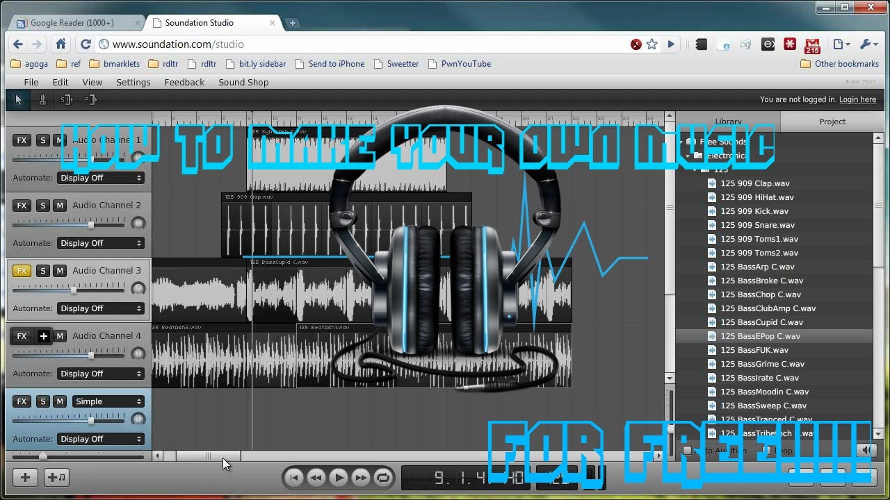 How To Create Your Own Music For Free On Pc Youtube