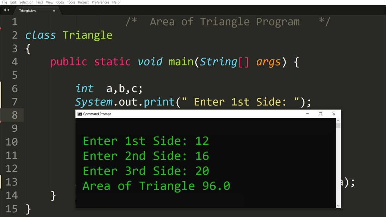Java Triangle Validation At Dorothy Logan Blog