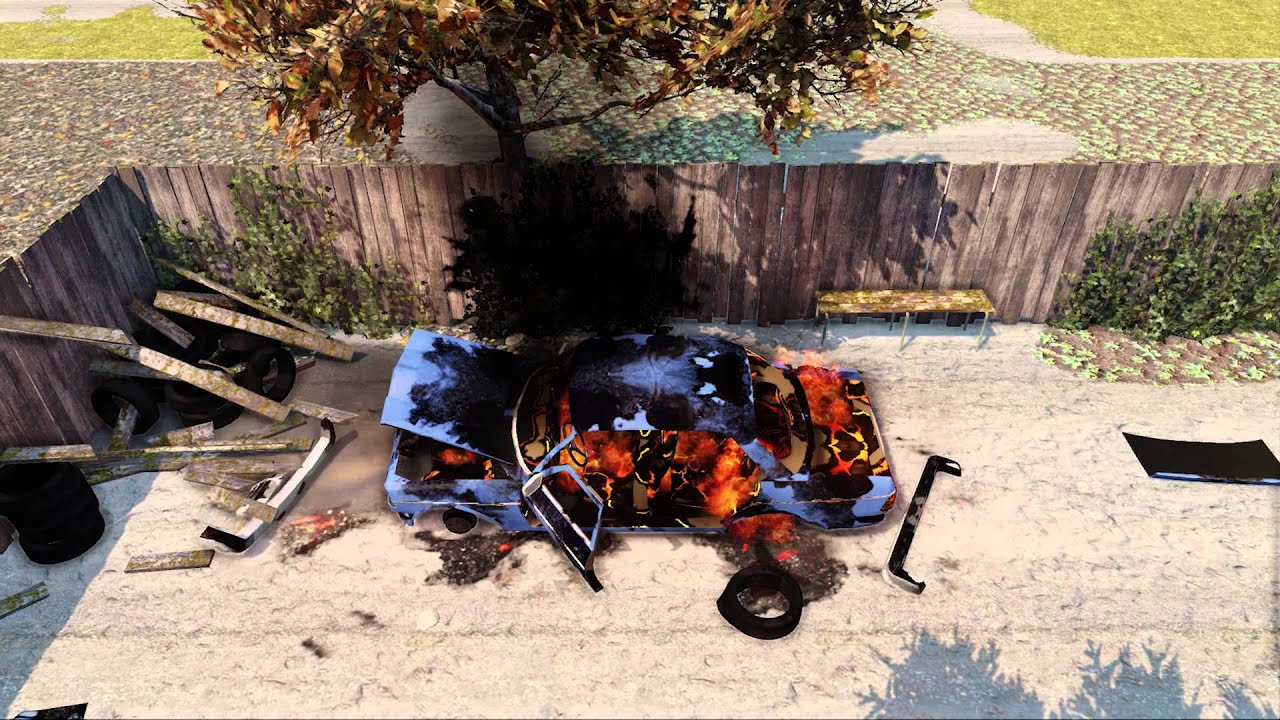 Vfx In Udk Car Exploding Youtube