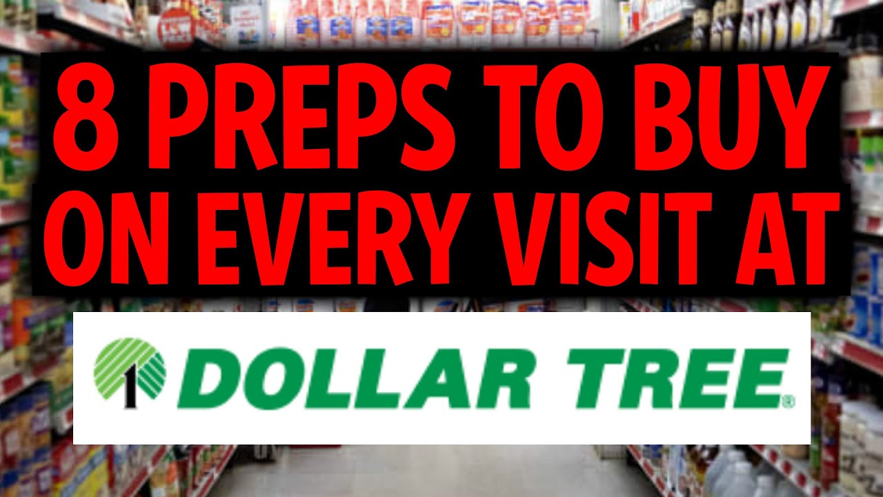 8 Preps To Buy At Dollar Tree Upon Every Visit Youtube