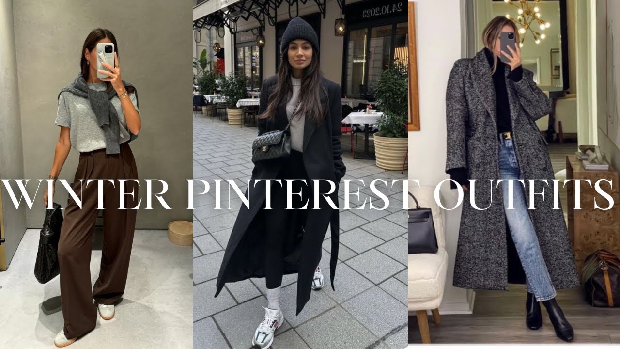 Recreating Winter Pinterest Outfits 2024 Casual Outfit Ideas Youtube