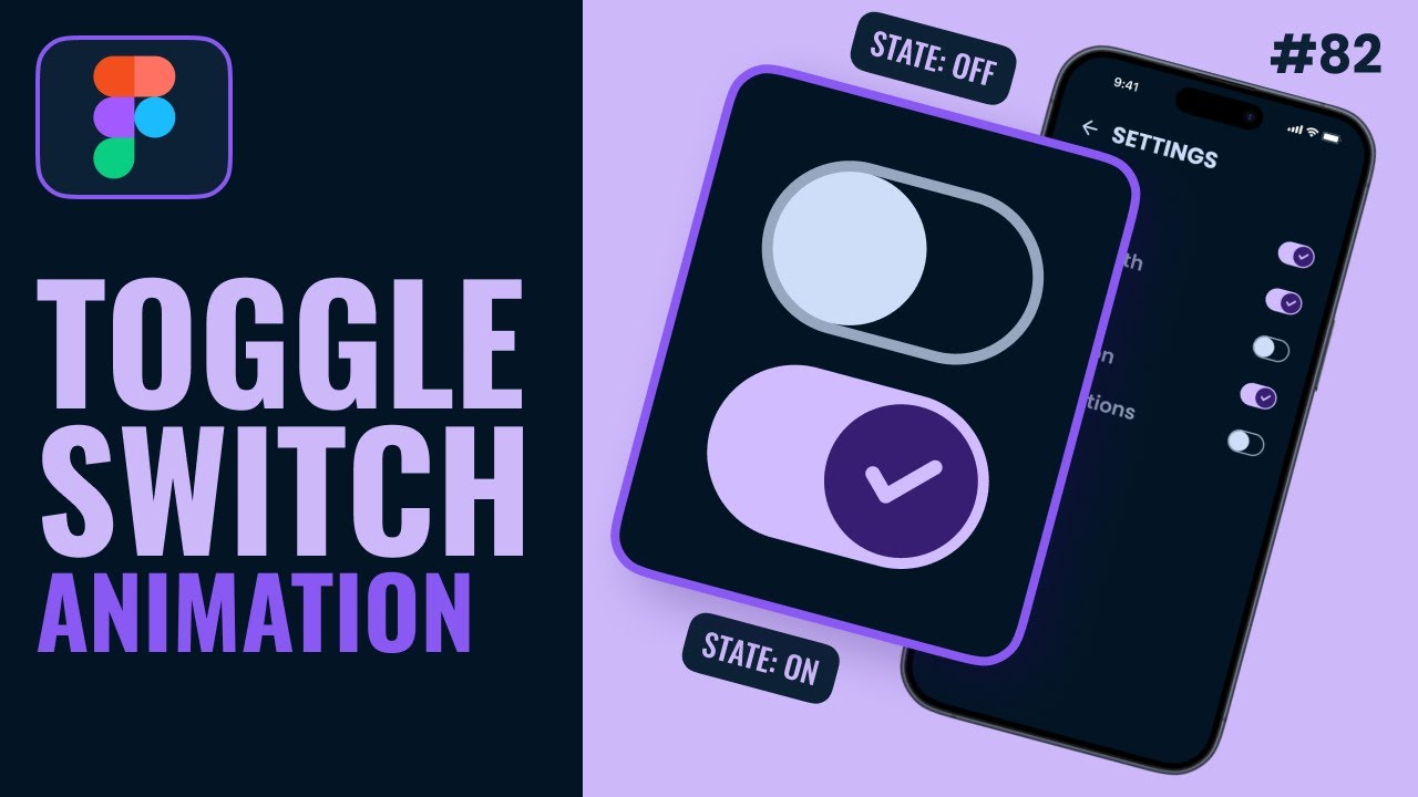 Toggle Switch Button Animation In Figma Youtube