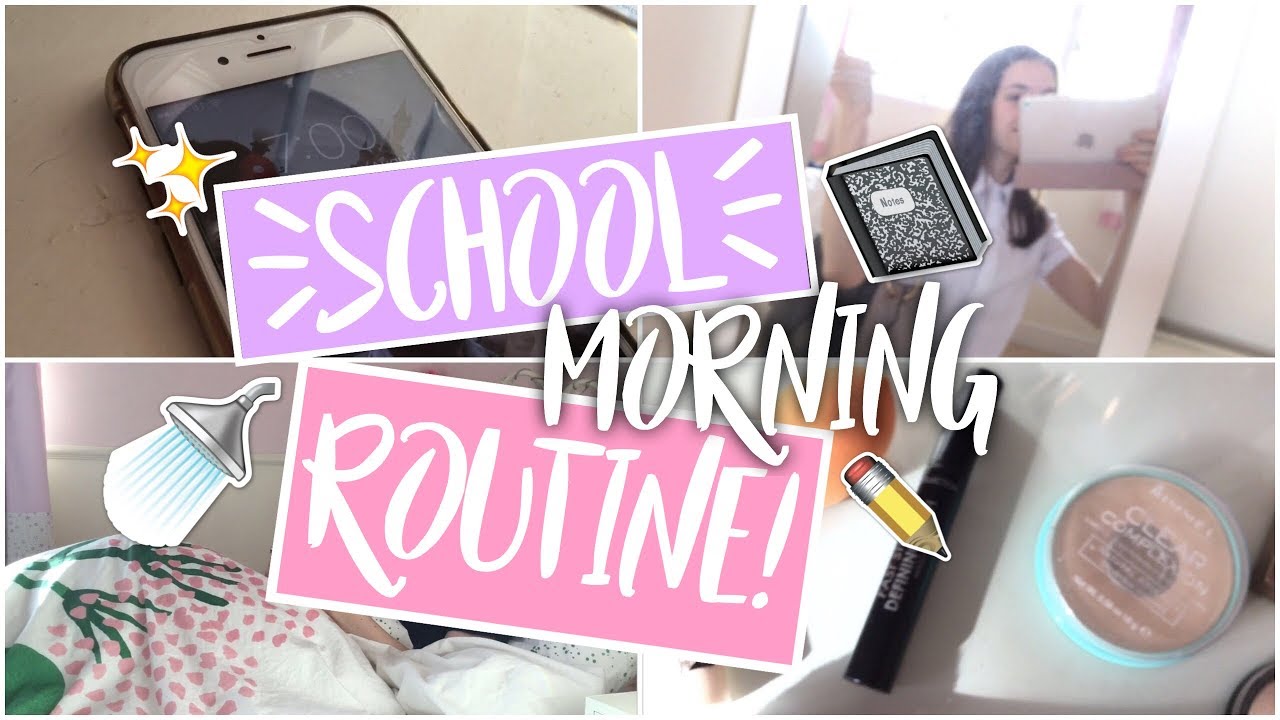 School Morning Routine 2017 Youtube