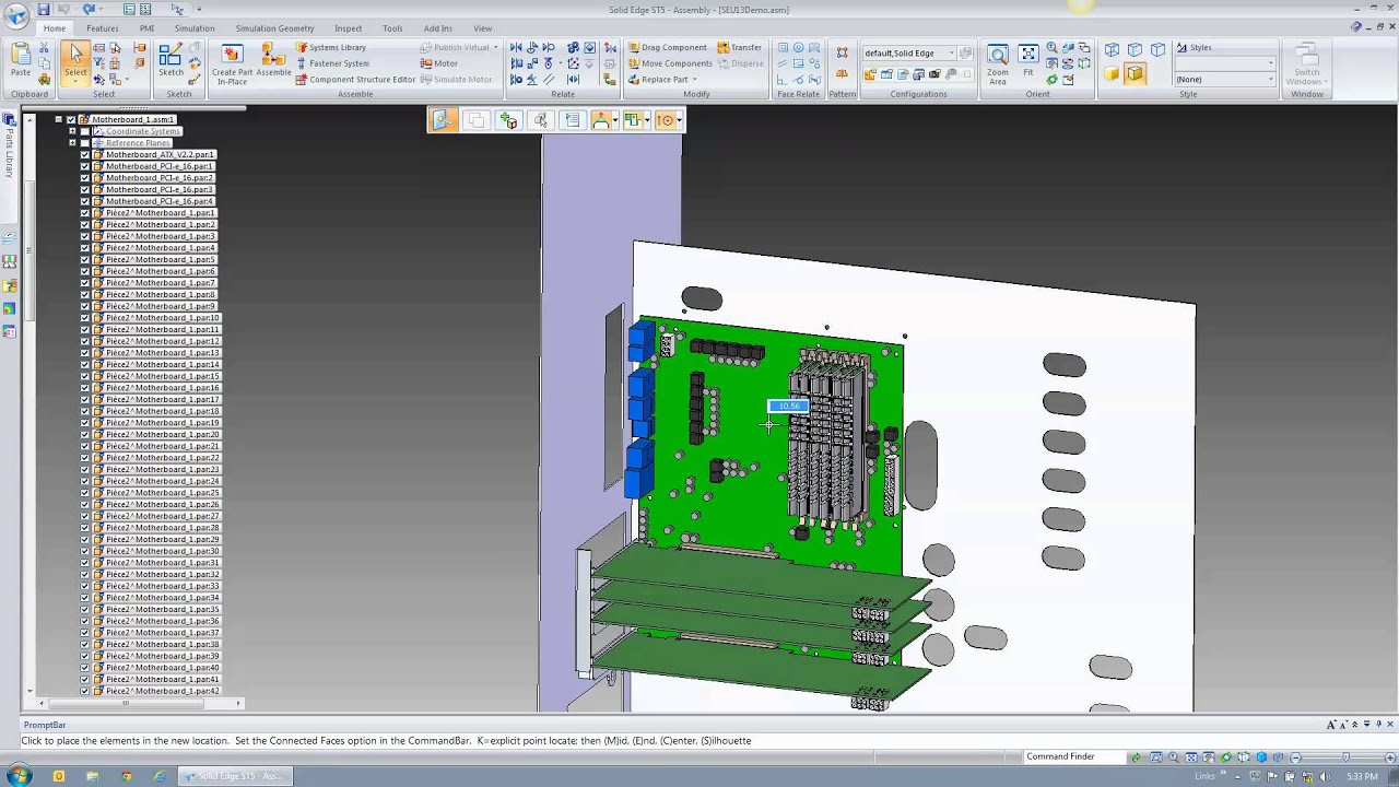 Solid Edge Advanced Assembly Youtube