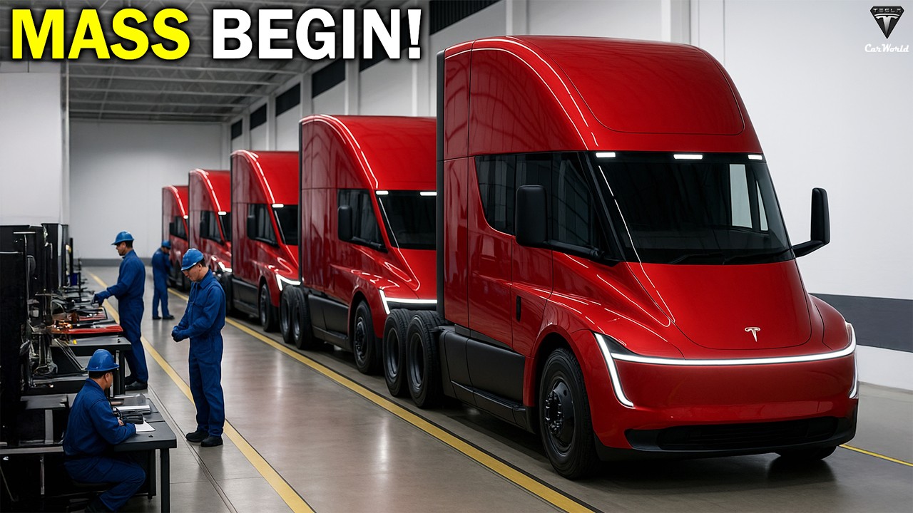 Tesla Semi 2026 Revolutionizing The Trucking Industry With 800 Miles