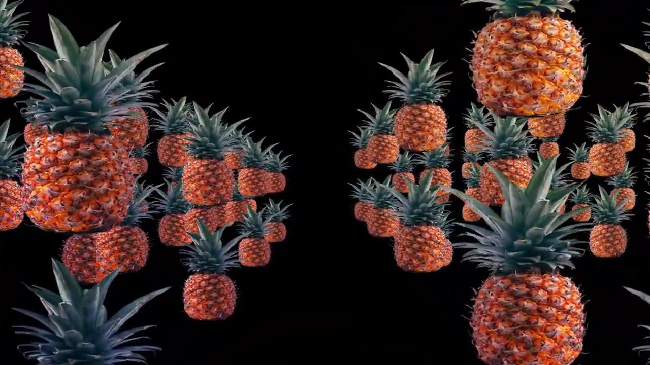 Pineapple Background Pineapple Overlay Youtube
