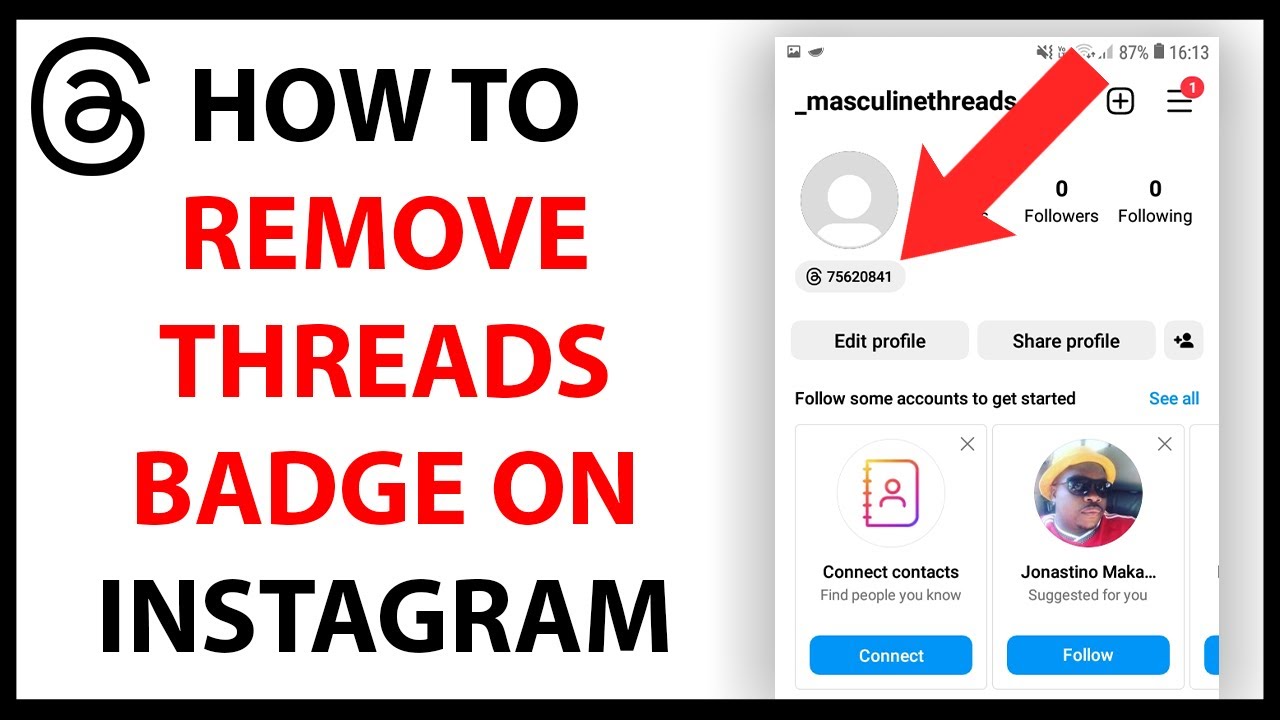How To Remove Threads Badge On Instagram Youtube