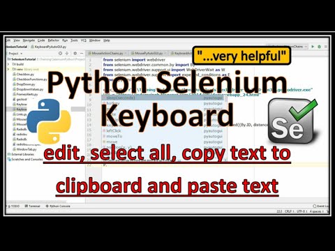 Selenium Python Keyboard Input Selenium Python Keyboard Actions
