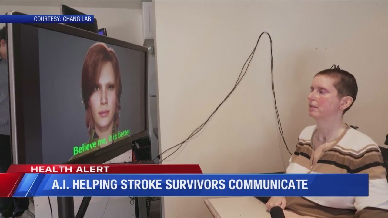 A I Helping Stroke Survivors Communicate Youtube