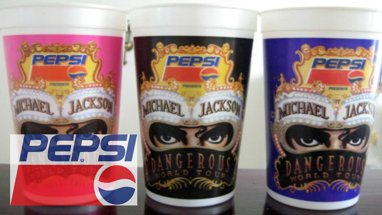 Vasos Michael Jackson De Pepsi Comercial De Tv Youtube