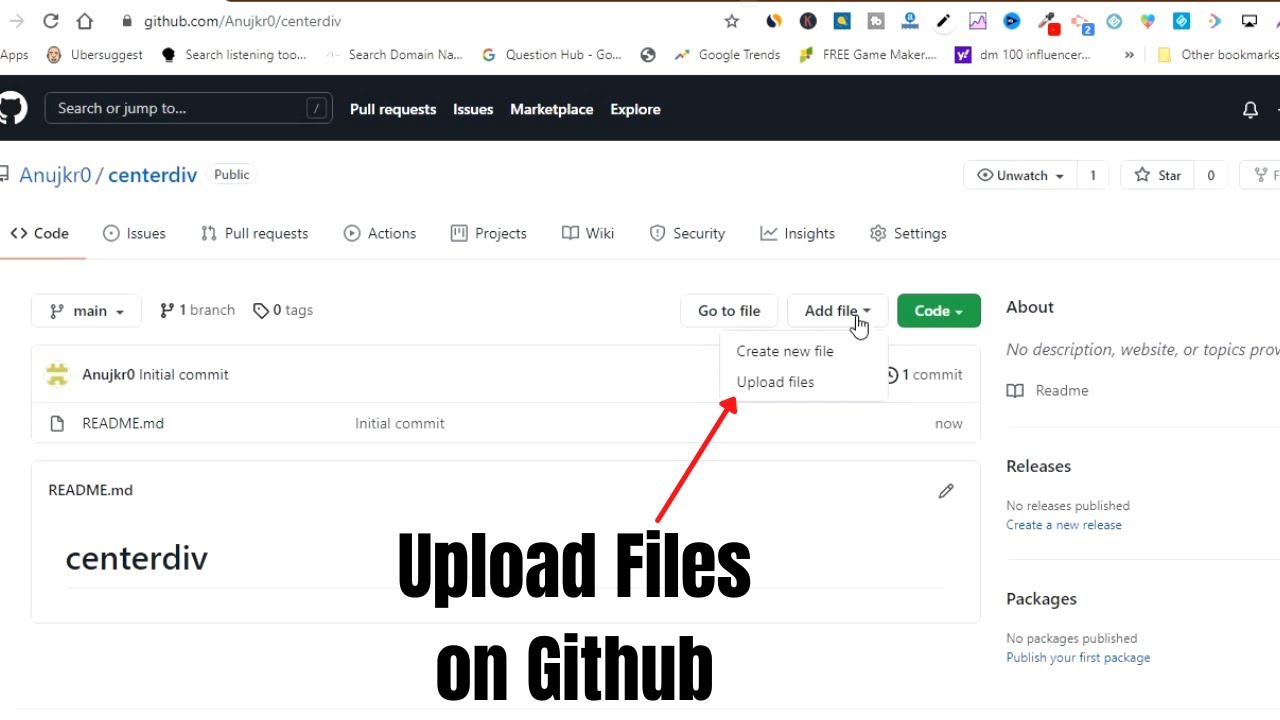 How To Upload Code On Github How To Upload Project On Github Github