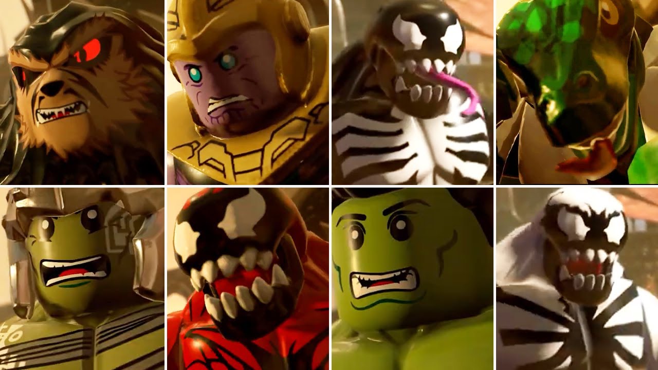 All Big Fig Characters Hulk Smash In Lego Marvel Super Heroes 2 Youtube