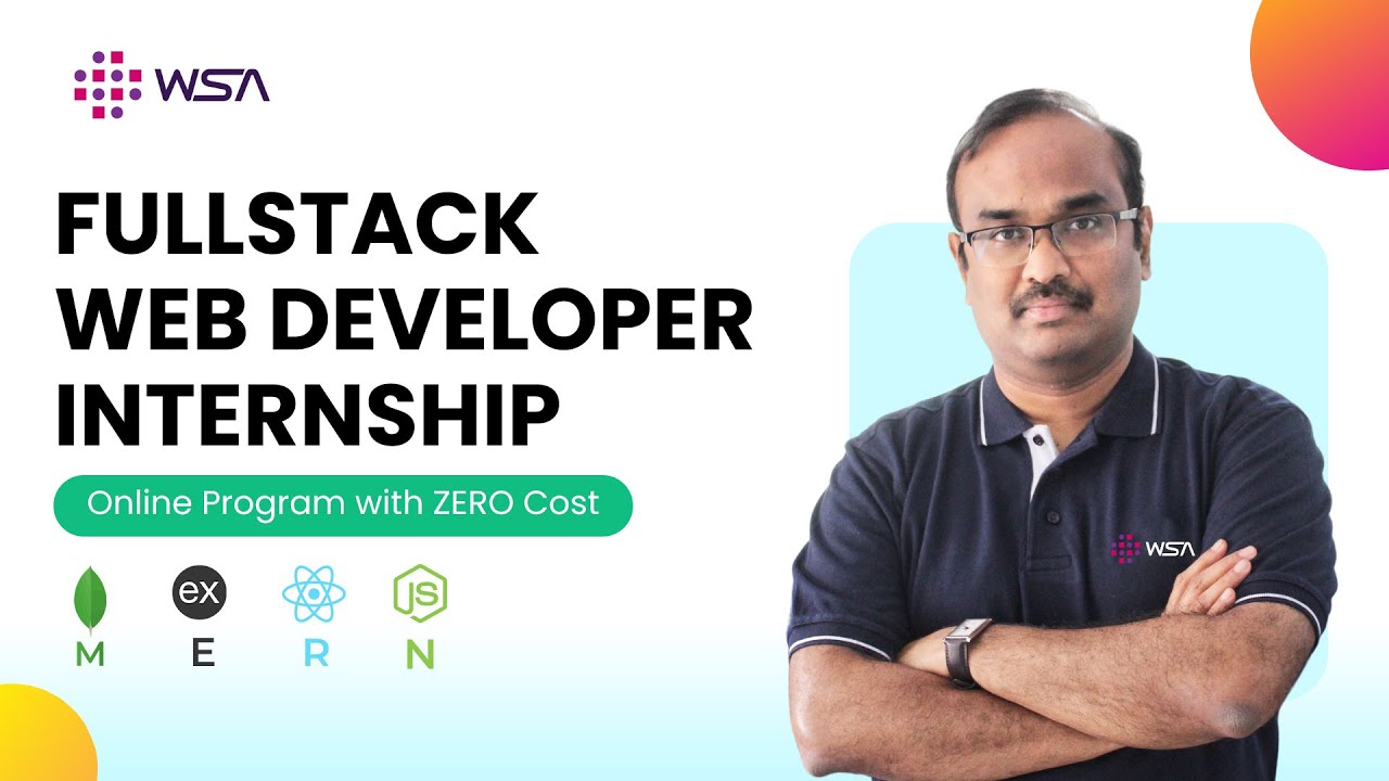 Free Internship Program Full Stack Web Development Mern Stack