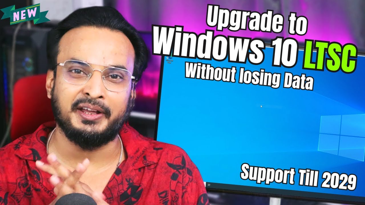 Upgrade Windows 10 To Windows 10 Ltsc Without Losing Data Youtube