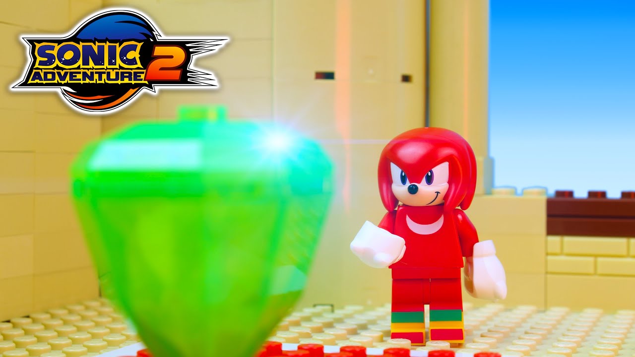 Lego Sonic The Hedgehog Eggman Steals The Master Emerald Sa2 Stop