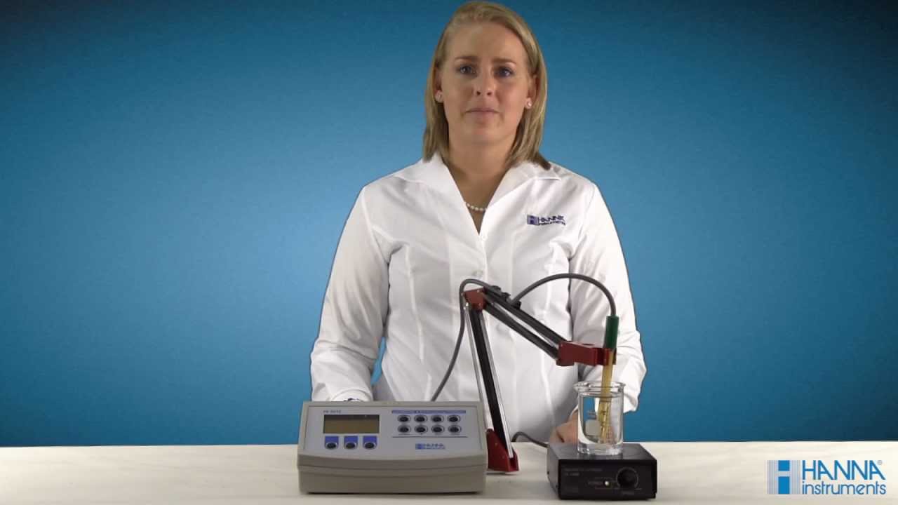 The Effect Of Temperature On Conductivity Using Hanna Hi 3512 Bench Top