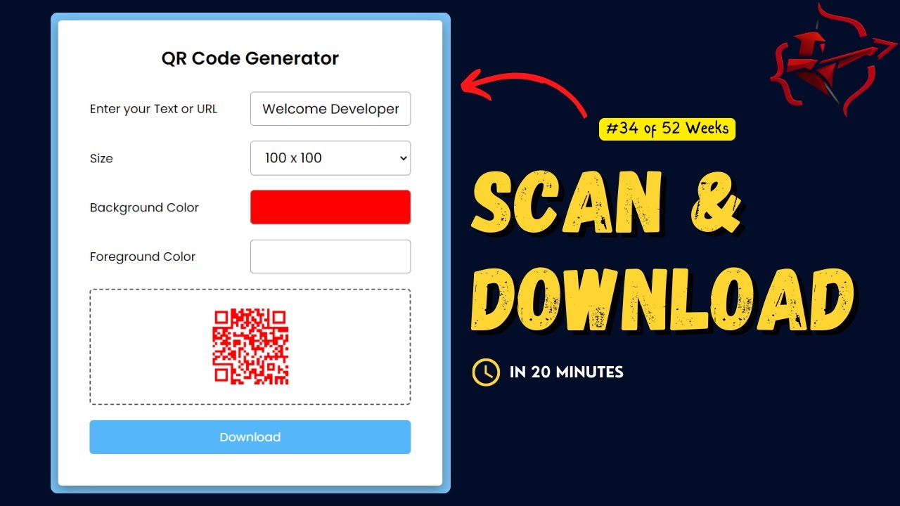 How To Build A Qr Code Generator With Api Using Html Css And