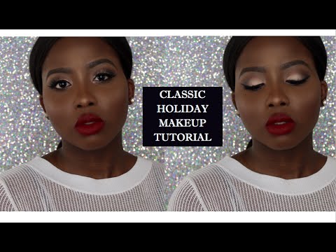 Classic Holiday Makeup Tutorial Vol 2 Yabz O Youtube