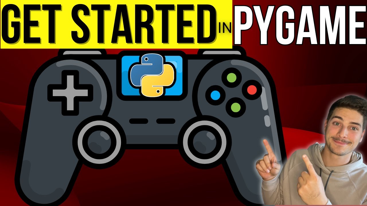 How To Get Started With Pygame Beginner Python Game Dev Tutorial Youtube