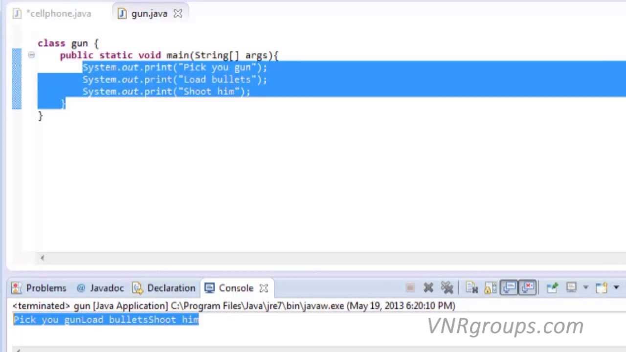 Java Tutorial For Beginners 2 Understanding Simple Java Program